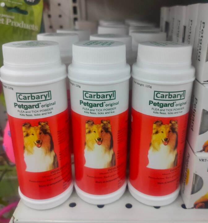 Tick and Flea Powder (Pet Gard) Kills Tick, Flea and Lice 120g | Lazada PH