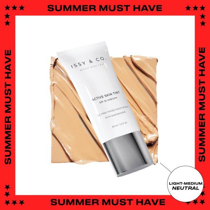 Issy Co. Active Skin Tint SPF 35 in Beech | Lazada PH