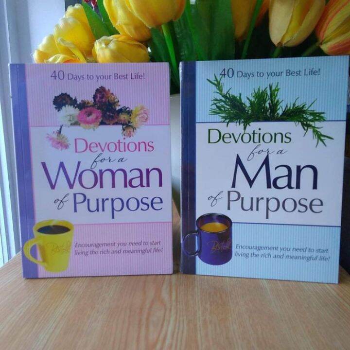 Devotion for Woman and Man Of Purpose | Lazada PH