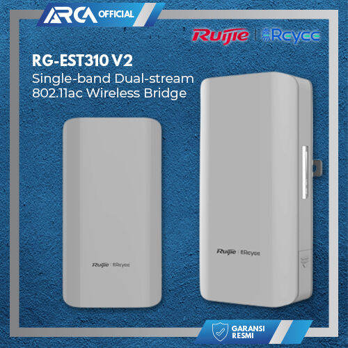 Ruijie Reyee RG-EST310V2 5GHz Single-Band Dual Stream Wireless Bridge ...