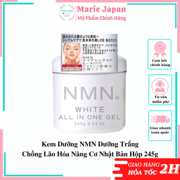Kem Dưỡng NMN Dưỡng Trắng Chống Lão Hóa Nâng Cơ Nhật Bản Hộp 245g | Lazada.vn