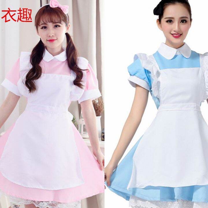Cosplay Costume Alice In Wonderland Restaurant Maid Cos Comic Con