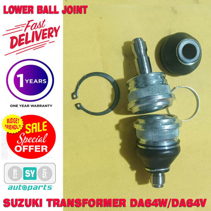 (2pcs) LOWER BALL JOINT FOR SUZUKI TRANSFORMER DA64W/DA64V | Lazada PH