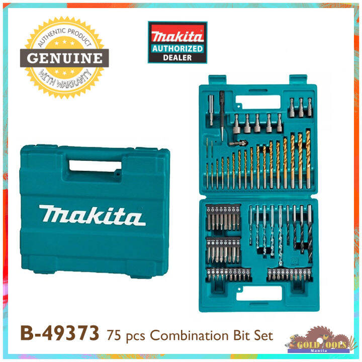 Makita D-54075 HSS Drill Bit Set 1.5 to 6.5mm - 13 PCS | Lazada PH