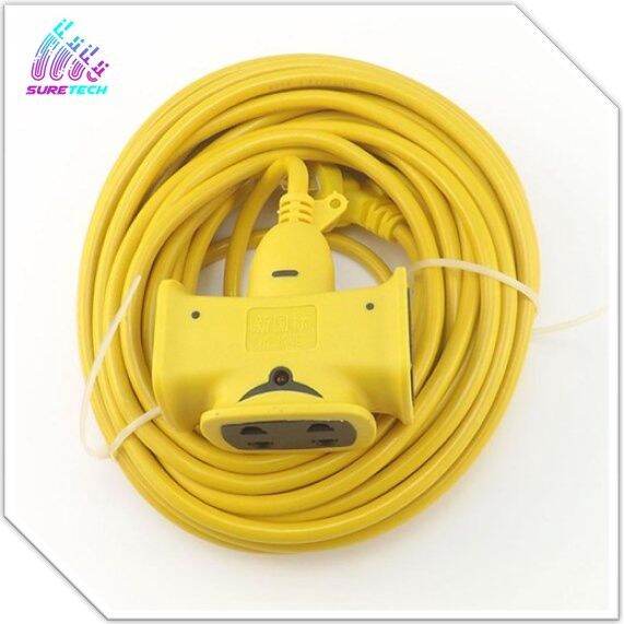 SURETECH Extension Cord Socket With Cable Extra-long Plug-in Strip 10 ...