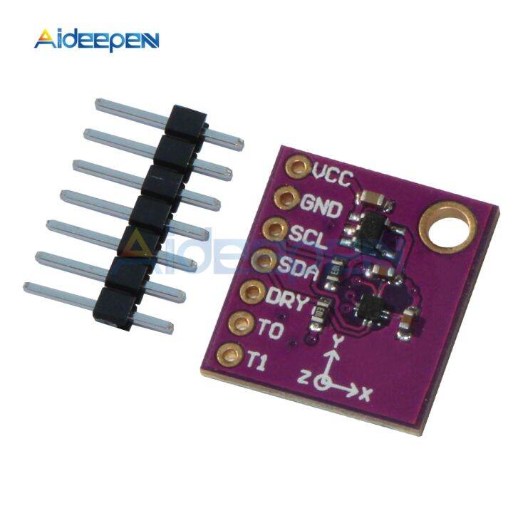 HSCDTD008A tiga paksi 3-paksi Magnetometer kompas modul Sensor magnetik ...