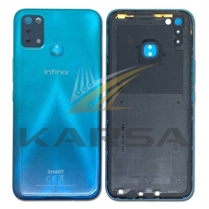 BACKDOOR - BACK CASING INFINIX SMART 5 X657 X657B - TUTUP BATERAI ...