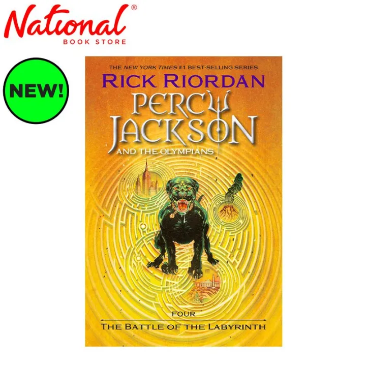 Percy Jackson and the Olympians Book Four The Battle Of The Labyrinth ...
