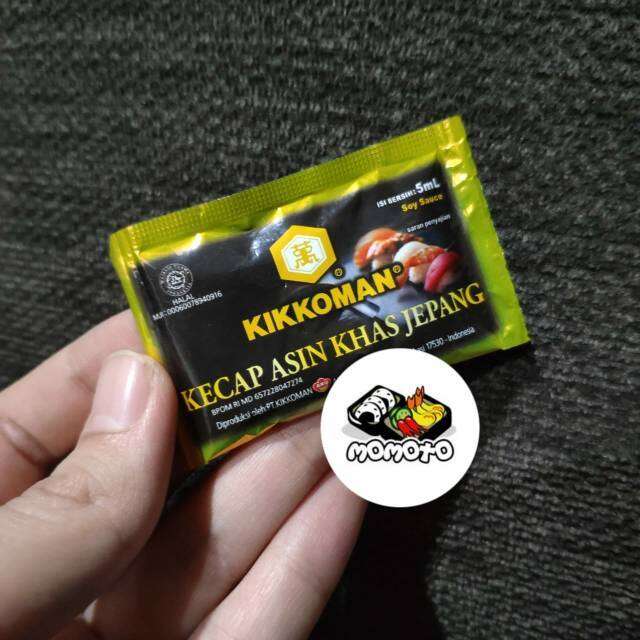 Kikkoman Sachet Kecap Asin Khas Jepang / Soy Sauce kikoman / Japanese ...