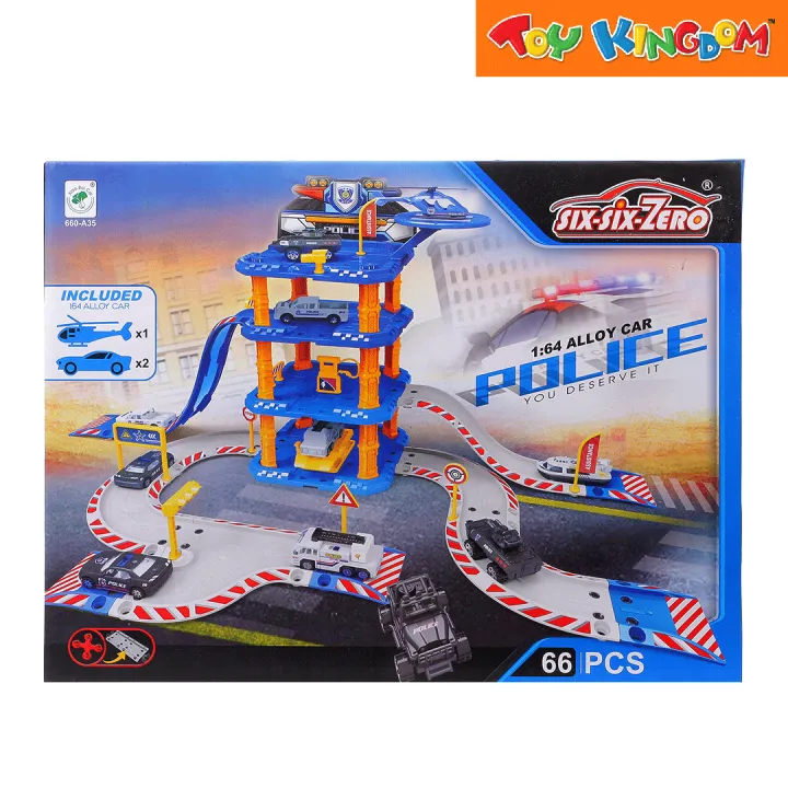 Six-Six-Zero Police Car Blue Playset | Lazada PH