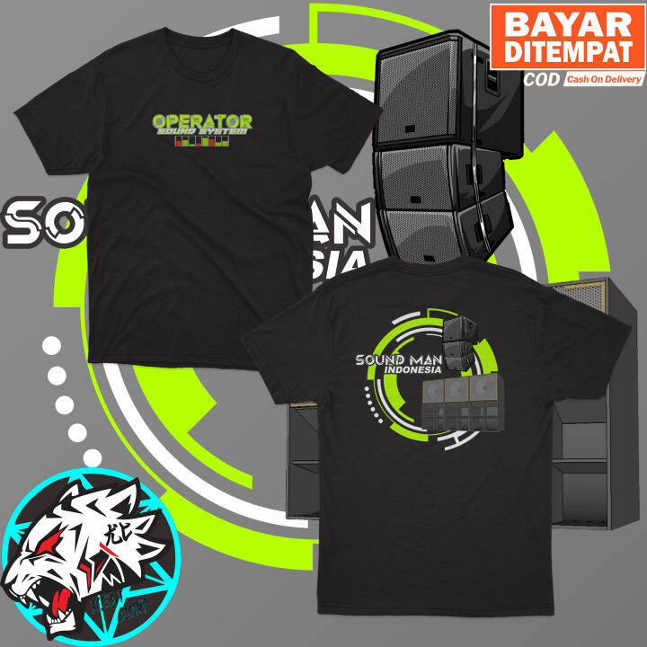 KAOS BAJU OPERATOR SOUND SYSTEM BIG SIZE JUMBO KAOS SOUND SYSTEM PRIA ...
