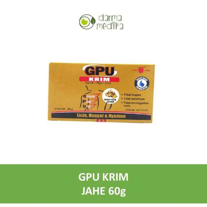 GPU Krim Jahe 60grm 60 grm | Lazada Indonesia