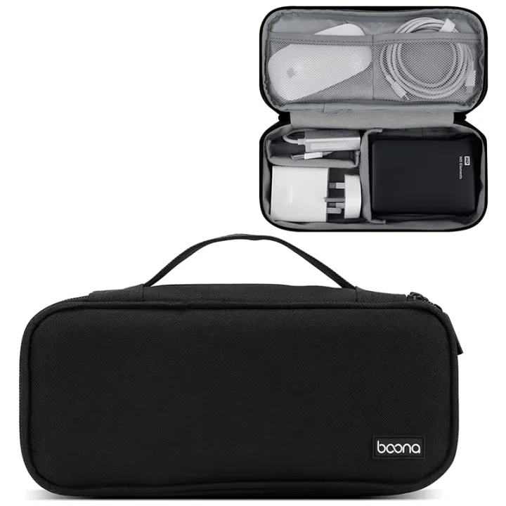 Power Adapter Bag Electronics Organizer for AC Adapter, Magic Mouse ...