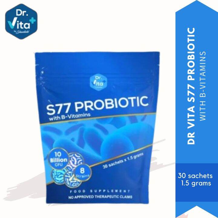 DR. VITA S77 PROBIOTICS with B-Vitamins Boost Immune System, Improve ...