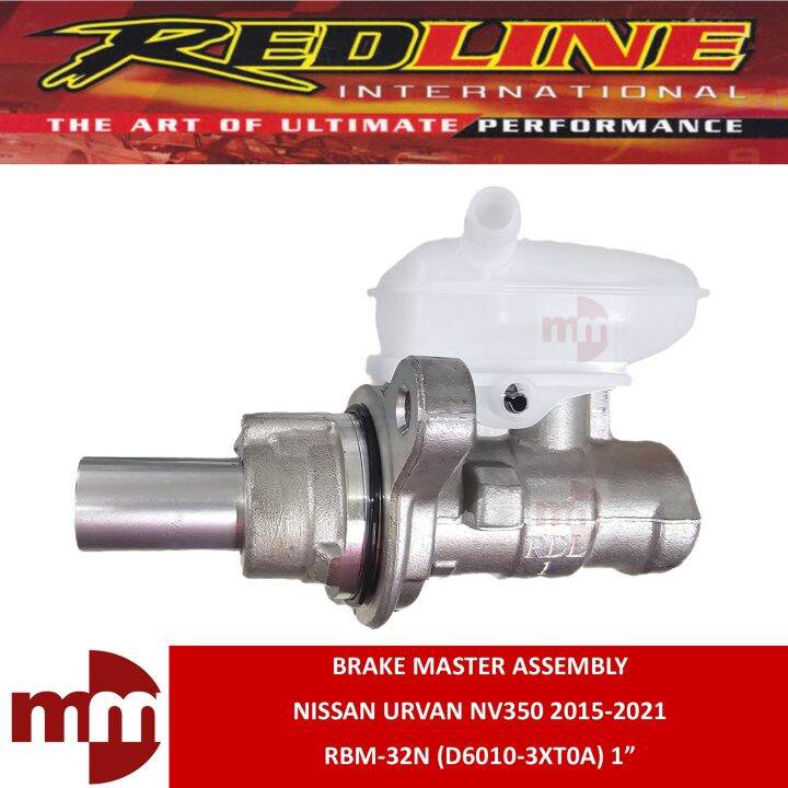 REDLINE Brake Master Assembly for NISSAN URVAN NV350 2015-2021 (D6010 ...
