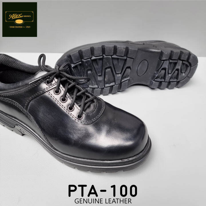 ALEX SHOES PTA-100 PATROL SHOES MARIKINA MADE TAHI SWELAS MEN'S BLACK ...