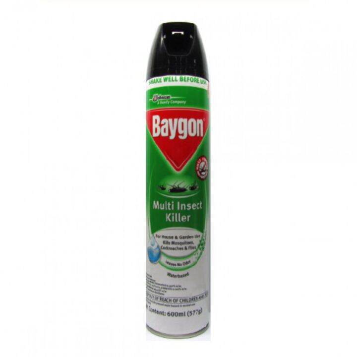 Baygon Aero Multi Insect Killer Water Based 600ml | Lazada PH