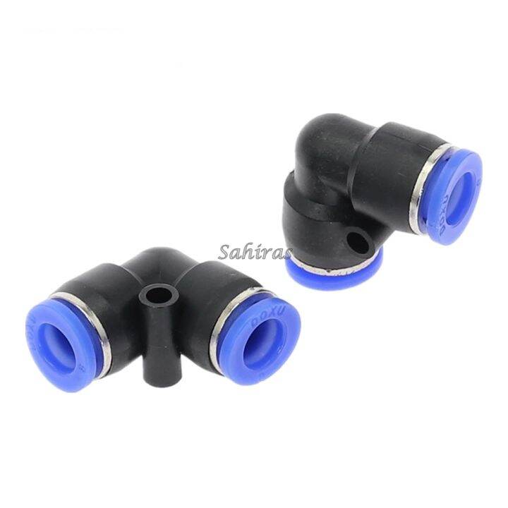 Konektor Slip Lock L Selang PU Tube Polyurethane PE Elbow 6 mm Quick ...