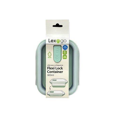 Silicone Collapsible Flexi Lock Container: Lexngo Rectangle Bekas ...