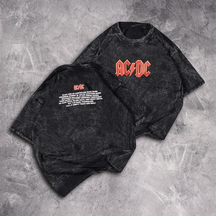 BAJU KAOS OVERSIZE WASHED BAND Musisi Penyanyi Pop Rock Metal Lawas ...