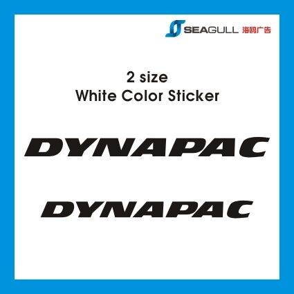 Dynapac Construction Equipment Vehicle Sticker Lorry Heavy Duty Road ...