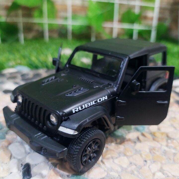 Jeep wrangler Rubicon diecast mobil welly - miniatur Jeep | Lazada ...