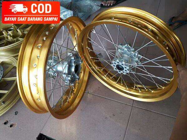 READY VELG PELAK PELEK VELEK VELG TROMOL UNTUK MOTOR HONDA CRF150L VELG ...