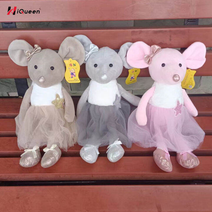 Hiqueen【สต๊อกพร้อมแล้ว】📣16.5 "นักบัลเล่ต์ตุ๊กตาหนูของเล่นหนูน่ารัก ...