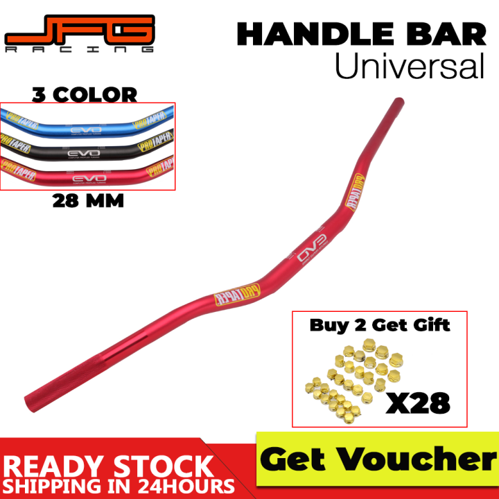 Jfg Stang Sepeda Motor Universal Balap 28mm Stang Cnc Batang Pegangan