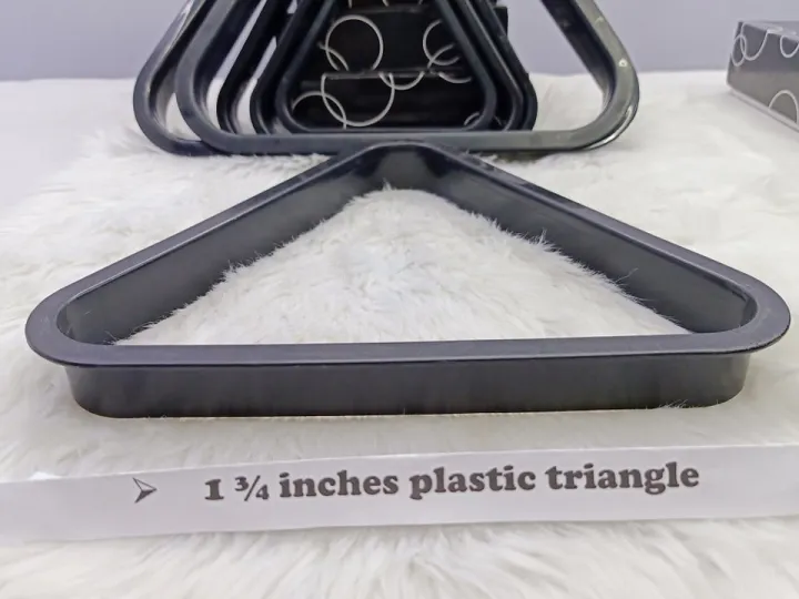 1 3/4inches PLASTIC TRIANGLE RACK FOR BILLIARD BALL/TRIANGLE RACK PARA ...