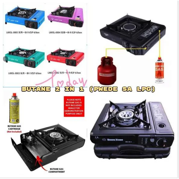 MINI912 Portable Indoor Outdoor Butane Gas STOVE /LPG Stove Camping ...