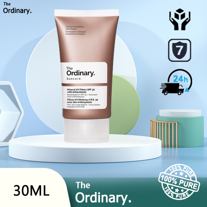 The Ordinary Mineral UV Filters SPF 30 with Antioxidants 50ml Pyhsical ...