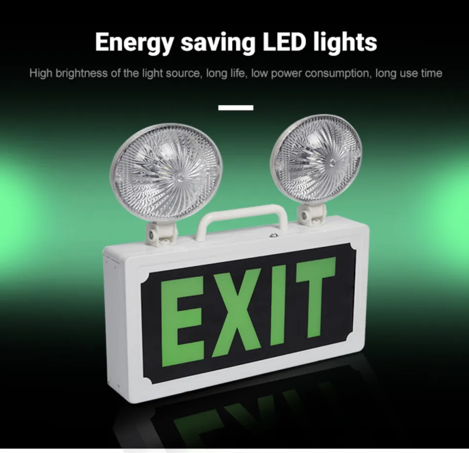Battery Powered Emergency Exit Lights | Shelly Lighting Battery Powered Emergency Exit Lights | Shelly Lighting