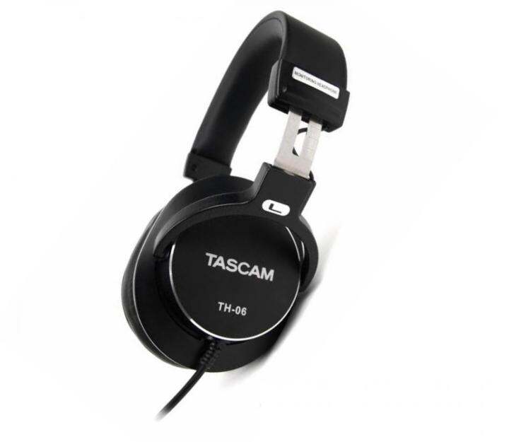 Tascam TH-06 / TH 06 / TH06 Closed Back Monitoring Headphones | Lazada ...