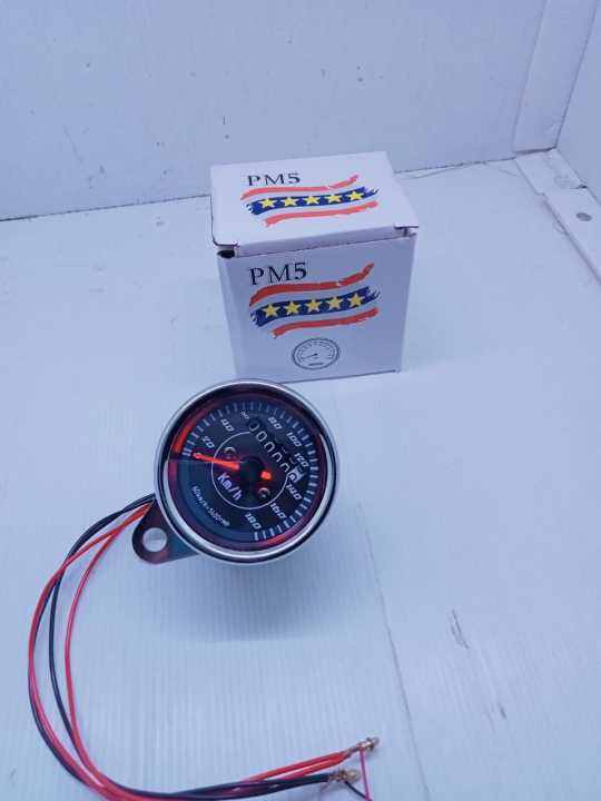 speedo meter led kilometer chrome spido kilometer universal pm5 MJ55 ...