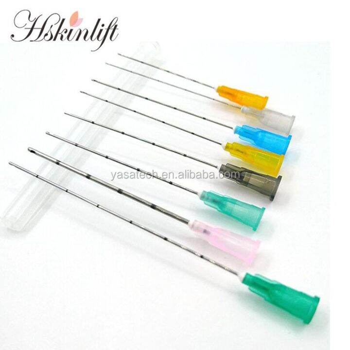 Micro Cannula Injection 18G 21G 22G 23G 25G 27G 30G Stainless Steel ...