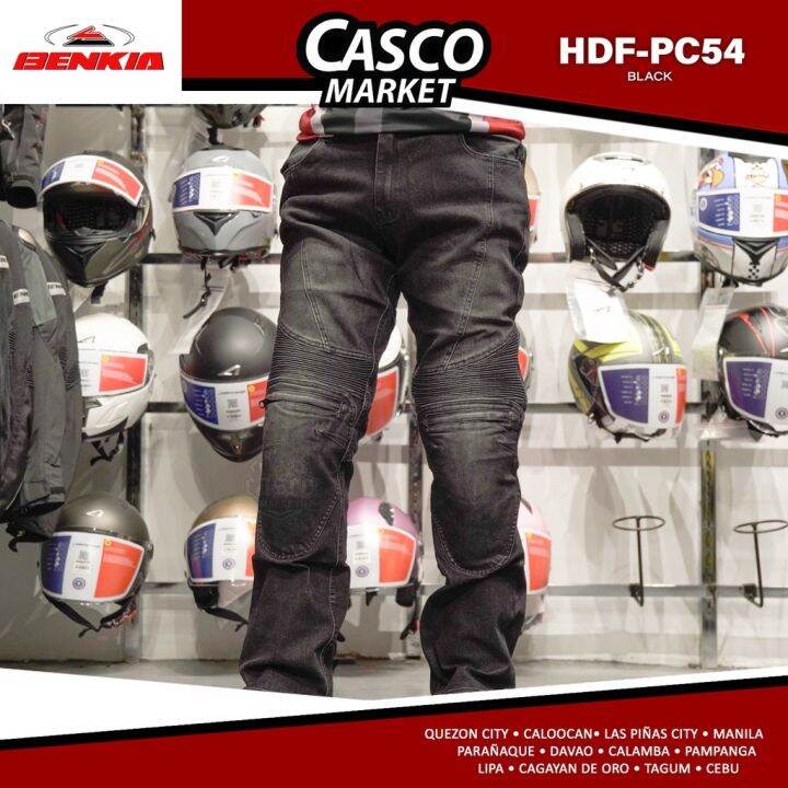 ⊕ BENKIA HDF-PC54 PADDED SAFETY GEAR MOTORCYCLE RIDING PANTS | Lazada PH