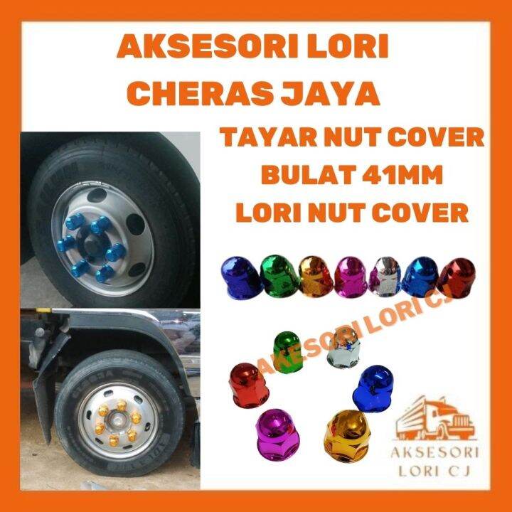 AKSESORI LORI CHERAS JAYA TAYAR NUT COVER 14MM - 41MM COVER NUT 6TAYAR ...