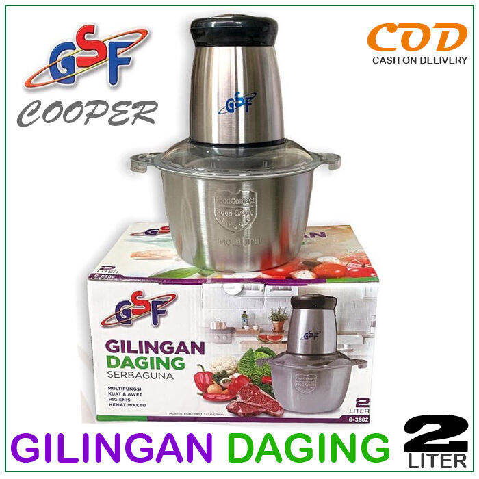 BLENDER DAGING GSF STAINLESS G-3802 CAPSULE CUTTER UKURAN BESAR blender ...