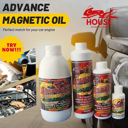 HOM Advanced Magnetic oil Additive & oil Enhancer Solution for Vehicles ...