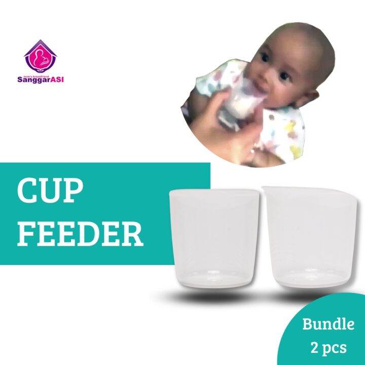 Cup Feeder 1PCS/ MEDIA PEMBERIAN ASIP ASI PERAH CEGAH BAYI BINGUNG PUTING | Lazada Indonesia