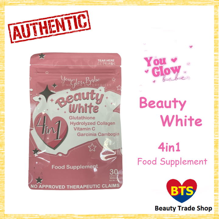 Beauty White 4-in-1 Food Supplement (30 capsules) | Lazada PH