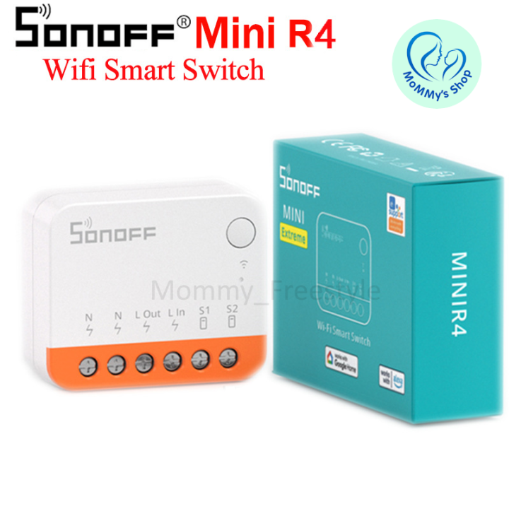 Sonoff MINI R4 MINI Extreme Wifi Smart Switch ใช้แอพ eWeLink สามารถ ...