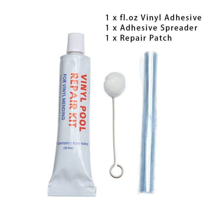 Professional Vinyl Repair Kits PVC Repair Puncture Patch Vinyl Adhesive ...