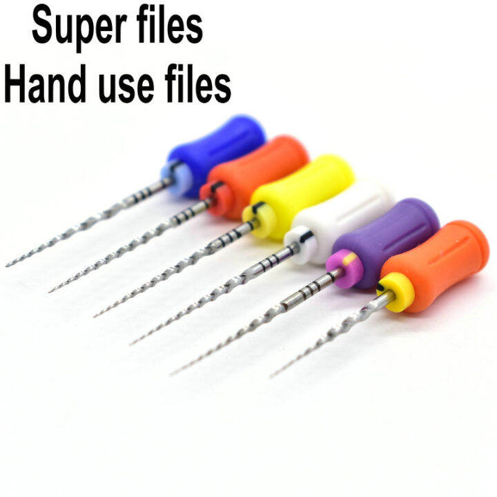 Dental Instrument Super Files Handuse Endo Needle Files Endodontic Niti ...