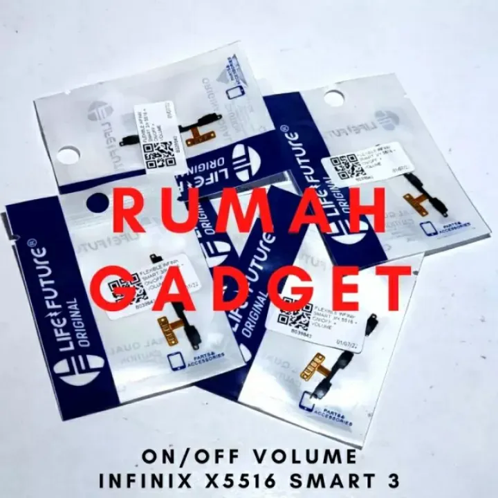 FLEXIBLE TOMBOL ON OFF VOLUME INFINIX X5515/X5516 SMART 2/SMART 3 ready ...