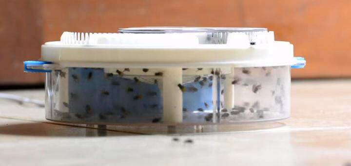 ELECTRIC FLYTRAP เครื่องดักแมลงวัน/แมลง อัตโนมัติ ไม่ต้องใช้กาว ไม่เป็นพิษภัย ดักแมลงได้จริง ใช้ ...