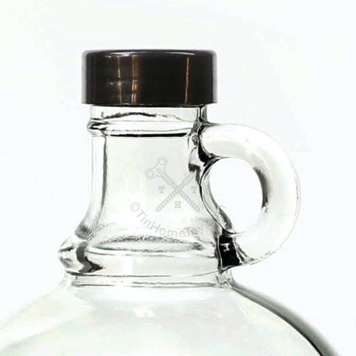 กระบอกน้ำ Loop Glass Bottle 2000 ml ขวดแก้วใสมีหู | ขวด แจกัน แก้ว ใส ...