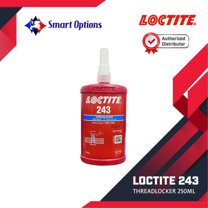 Loctite 243 250ml Threadlocker BLUE 1 bottle | Lazada PH