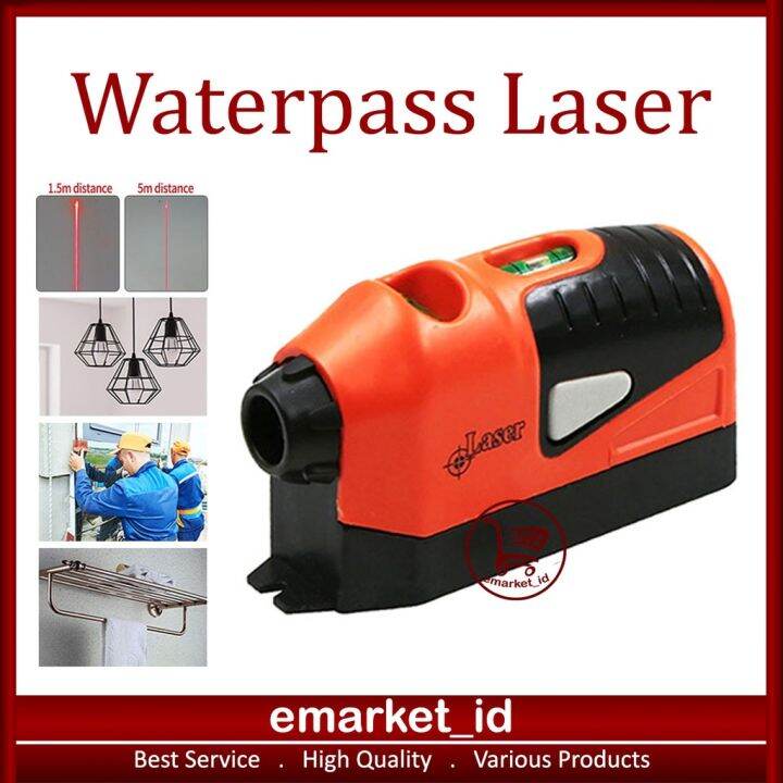 Waterpas Laser Digital / Waterpass Linear Red Level Beam / Vertical ...